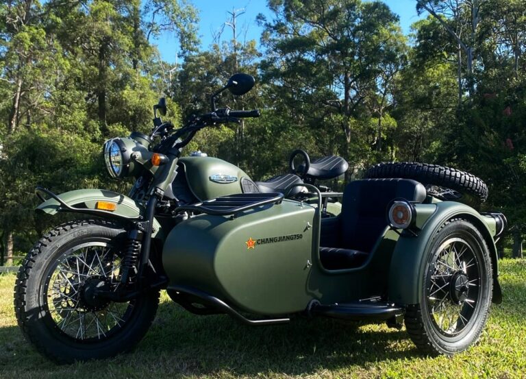 Changjiang Australia - Sidecar Motorcycles
